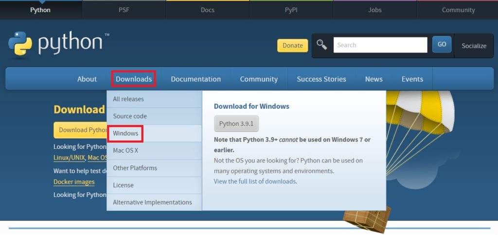 Windows10でPythonインストール【インストール不要】 | だんにこブログ